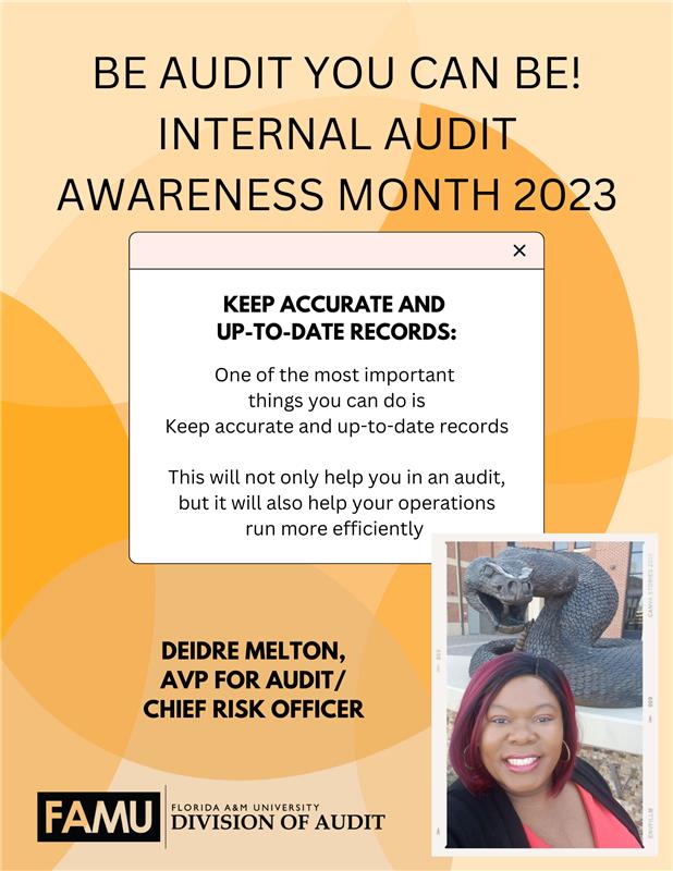 Internal Audit Awareness Month