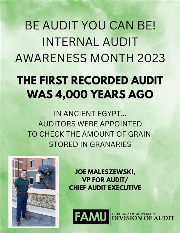 Internal Audit Awareness Month