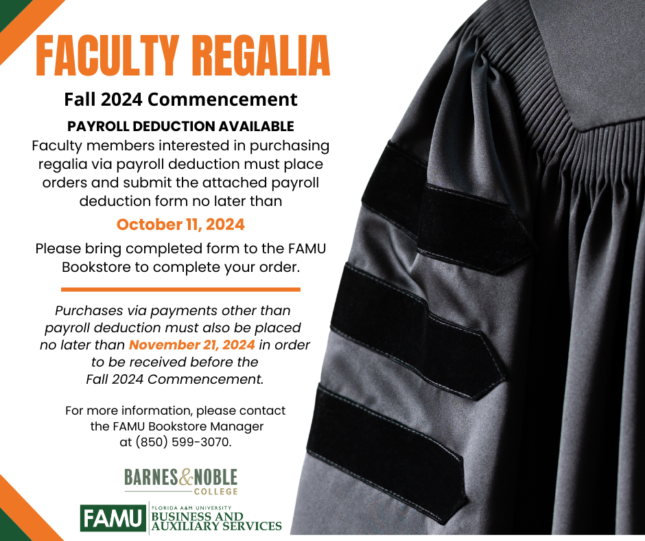 Faculty Regalia